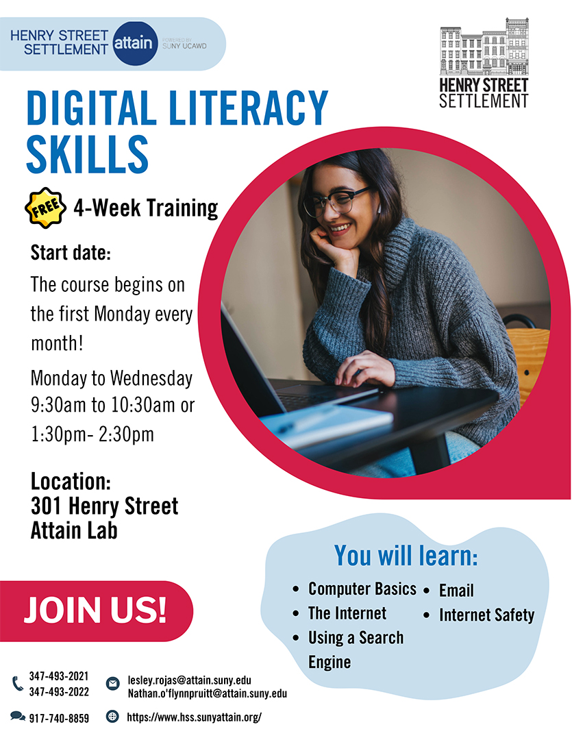 Henry Street Settlement ATTAIN Lab – Advanced Technology Training And ...